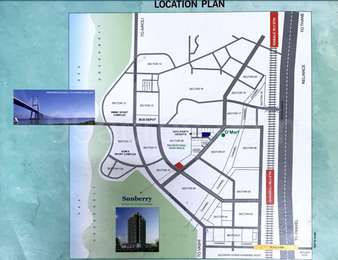 Neelkanth Infratech Builders Neelkanth Sunberry Map - Ghansoli, Mumbai ...