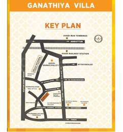 Nellai Krishna Group Ganathiya Villa Map - Avadi, Chennai Location Map