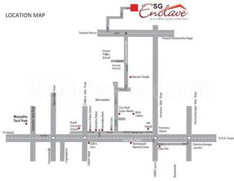 Nest Ace Properties and Valueprop SG Enclave Map - Horamavu Agara ...