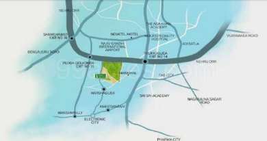 Nest Makers Bliss In The Woods Map - Tukkuguda, Hyderabad Location Map