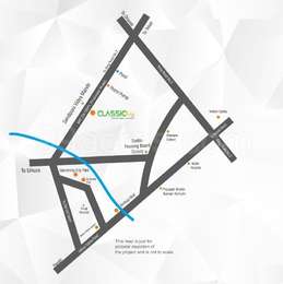 New Raipur Developers New Classic City Map - Parsulidih, Raipur ...