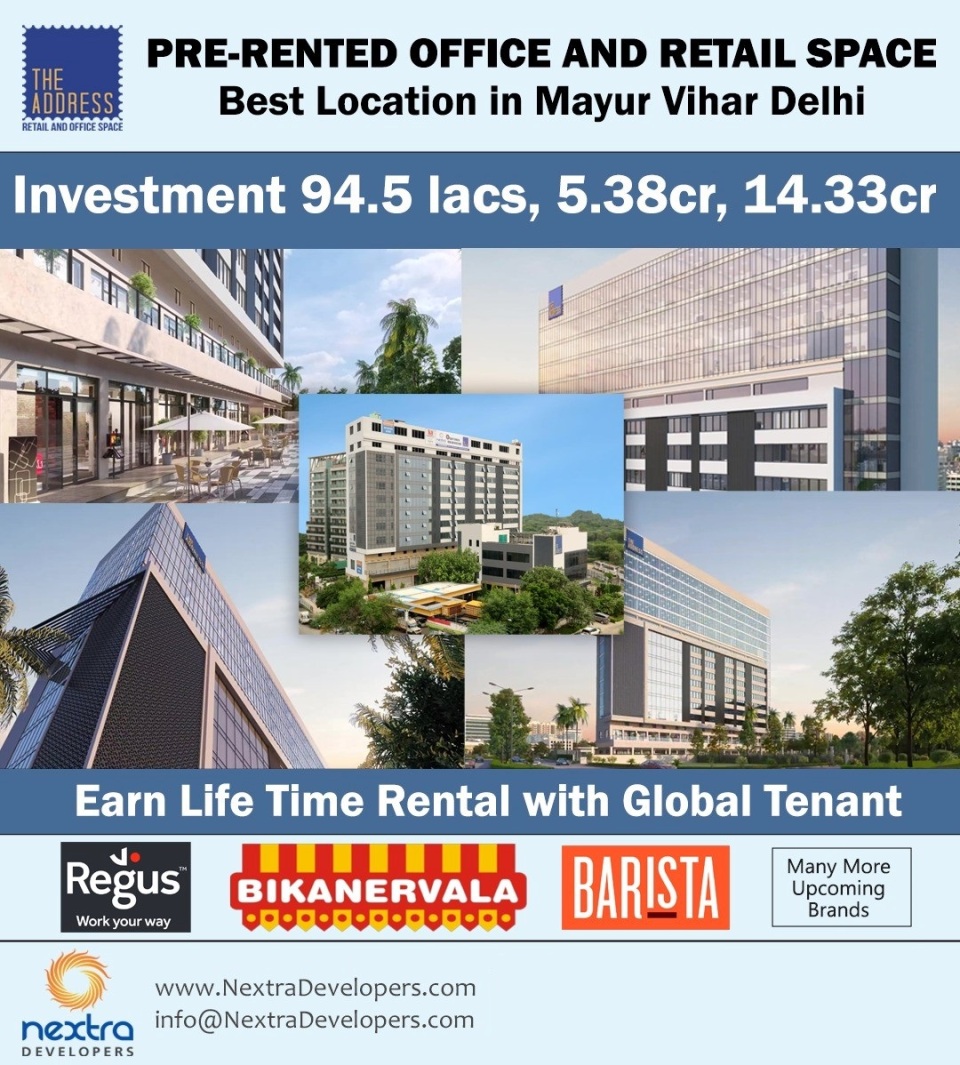 Nextra The Address Mayur Vihar Phase 1, Delhi | Resale Price List & Brochure