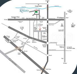 Nexus Group Nexus Kinaara Map - Chikhali, Pune Location Map
