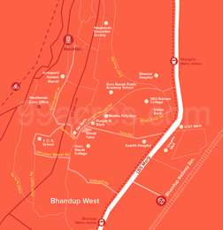 Marathon Group Marathon Neohills Map - Bhandup (West), Central Mumbai ...