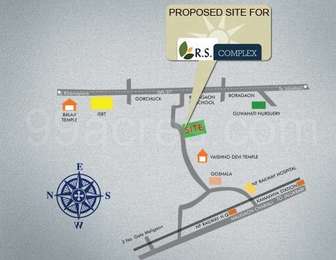 Nilachal Construction Nilachal R S Complex Map - Maligaon, Guwahati ...