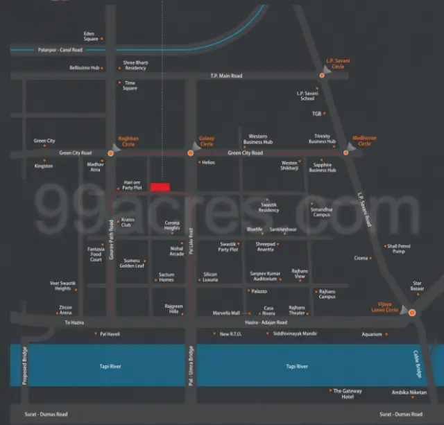 Nilkanth Heights Pal PAL, Surat | Price List & Brochure, Floor Plan ...