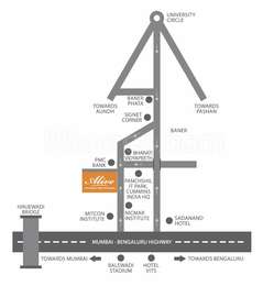 Nimani Constructions Nimani Alive Map - Balewadi, Pune Location Map