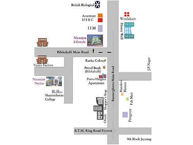 Niranjan Sunbeam Bangalore South, Hosur Road | Price List & Brochure ...