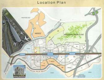Nirmaan Enterprises Builders Nirmaan Kailash Crystal Map - Sector 21 ...