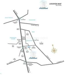 Nirmaan Group Builders Nirmaan Aasamant Map - Kondhwa, Pune Location Map