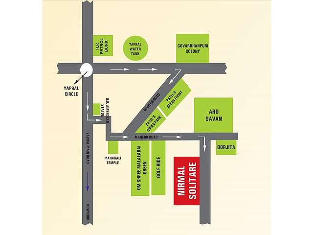 Nirmal Solitaire Yapral, Secunderabad | Price List & Brochure, Floor ...