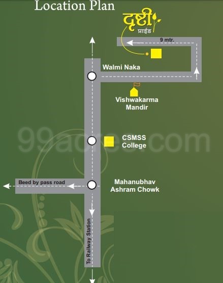 Nirmalprem Drishtee Pride Nakshtra Wadi, Aurangabad - Price List, Brochure, Location, Floor Plan ...