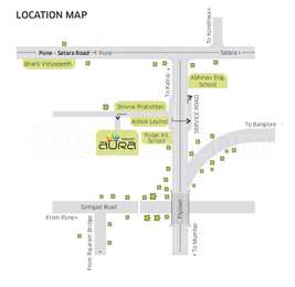 Nirman Developers Nirman Aura Map - Ambegaon Bk, Pune Location Map