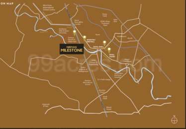 Nirman Group Pune Nirman Milestone Map - Kiwale, Pune Location Map