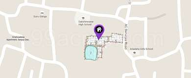 Nirrman Punascha Enclave Map - Dakshineswar, Kolkata Location Map