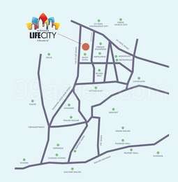 Nirvana Realty Lohegaon Nirvana Lifecity Map - Lohegaon, Pune Location Map