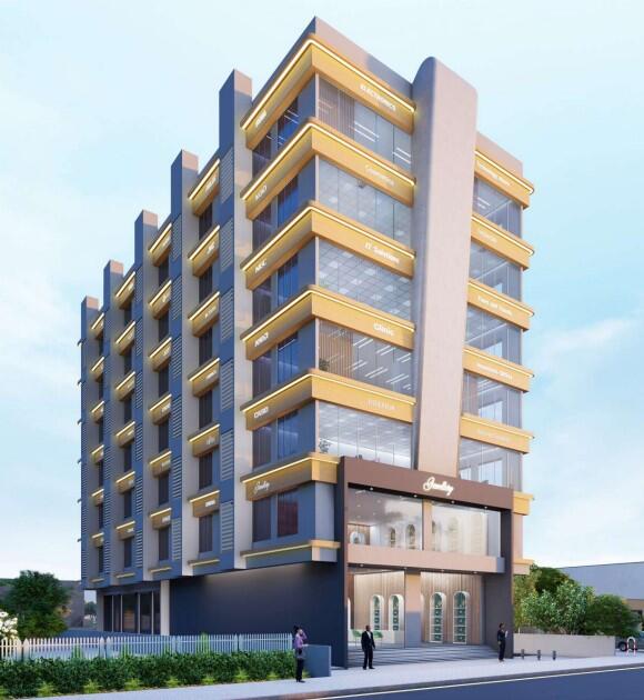 Livin Solitaire Canada Corner, Nashik - Invest in Office spaces & Showrooms