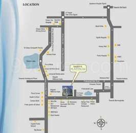Nishitas Properties Bangalore Karnataka Nishitas Platinum Map ...