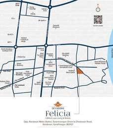 Nishtha Infraspace Devsiddhi Felicia Map - Randesan, Gandhinagar ...