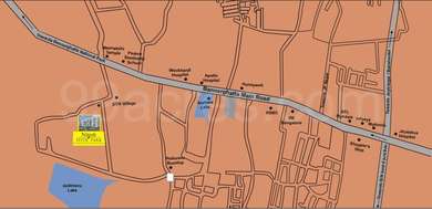 NEL Holdings Nitesh Hyde Park Map - Hulimavu, Bangalore Location Map