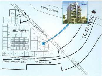 Nivaan Developers Nivaan Raj Map - Karanjade, Navi Mumbai Location Map