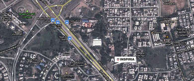 Nivasa Realty Inspiria Map - Nigdi Gaothan, Pune Location Map