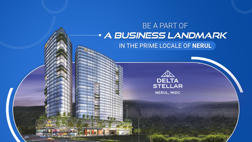 Delta Stellar Nerul, Navi Mumbai - Invest in Office spaces & Shops