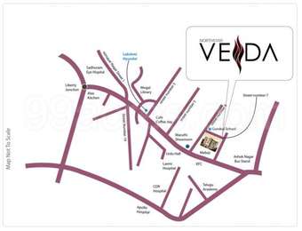 Northstar Homes and Spaces Private Limited Northstar Veda Map - Himayat ...