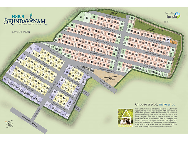 NSR Brundavanam Secunderabad, Cheriyal | Price List & Brochure, Floor ...