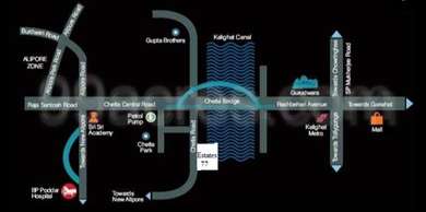 NVP Commercial Pvt. Ltd. 77 Estates Map - Chetla, Kolkata South ...