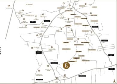 Nyati Group Builders Nyati Elite Map - Undri, Pune Location Map