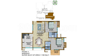 2 BHK Apartment / Flat for sale in Oceanus Sunshine Kazhakootam ...