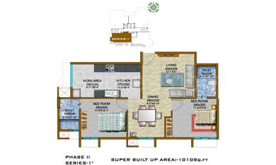 2 BHK Apartment / Flat for sale in Oceanus Sunshine Kazhakootam ...