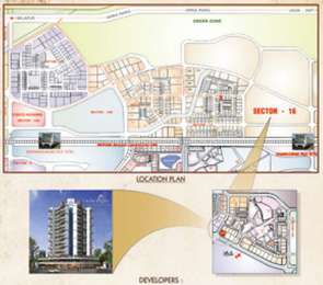 Om Builders Om Sai Heights Map - Sector-16 Ulwe, Navi Mumbai Location Map