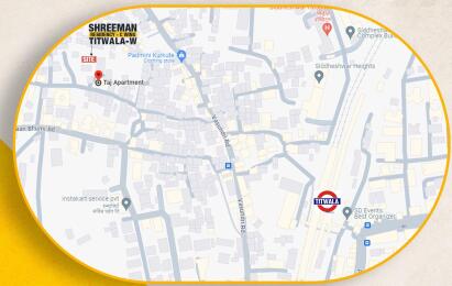 Om Enterprises Thane Om Shreeman Residency Map - Manda, Titwala, Thane ...