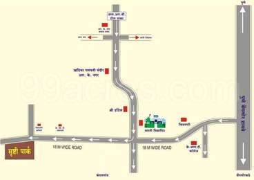 Avishkar Infra Om Ganesh Srushti Park Map - Kandalgaon, Kolhapur ...