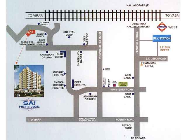 Om Sai Heritage Mumbai, Nalasopara West | Price List & Brochure, Floor ...