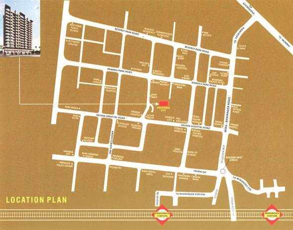 Tirupati Pooja Mira Bhayandar, Bhayandar East | Price List & Brochure, Floor Plan, Location Map ...