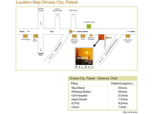 Omaxe City Palwal Resale Price List, Brochure, Floor Plan, Location Map & Reviews