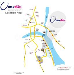 Omaxe Infratech Omaxe Shiva Map - Naini, Allahabad Location Map