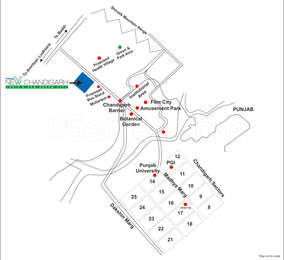 Omaxe New Chandigarh Map - Mullanpur, Chandigarh Location Map
