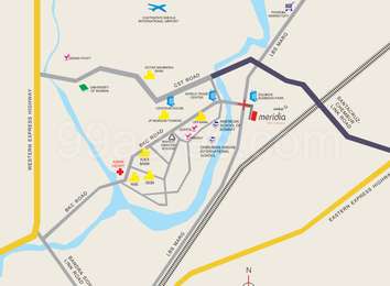 Omkar Realtors Omkar Meridia Map - kurla (west), Central Mumbai suburbs ...