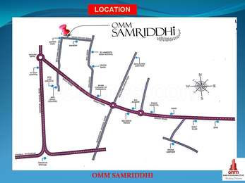 OMM Realty and Infrastructure Omm Samriddhi Map - Gola Road, Patna ...