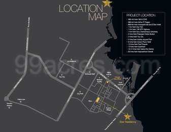 Omson Developers Omson Star Residency Map - Knowledge Park 3, Greater ...