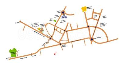 Orchid Infrastructure Developers Orchid Centre Map - Sector 53, Gurgaon ...