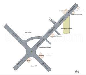Ozone Group Ozone Manay Technology Park Map - Kudlu Gate, Bangalore ...