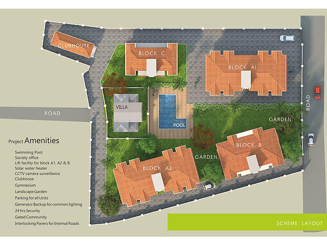 P Four Square Greens North Goa, Siolim | Price List & Brochure, Floor ...