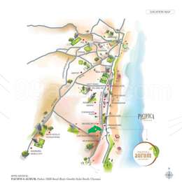Pacifica Companies Builders Pacifica Pride Towers Map - Padur, Chennai ...
