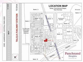 Panchnand Enterprises Builders Panchnand Heights Map - Petali, Mumbai ...