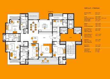 4 BHK Apartment / Flat for sale in Panchshil One North Hadapsar Pune ...